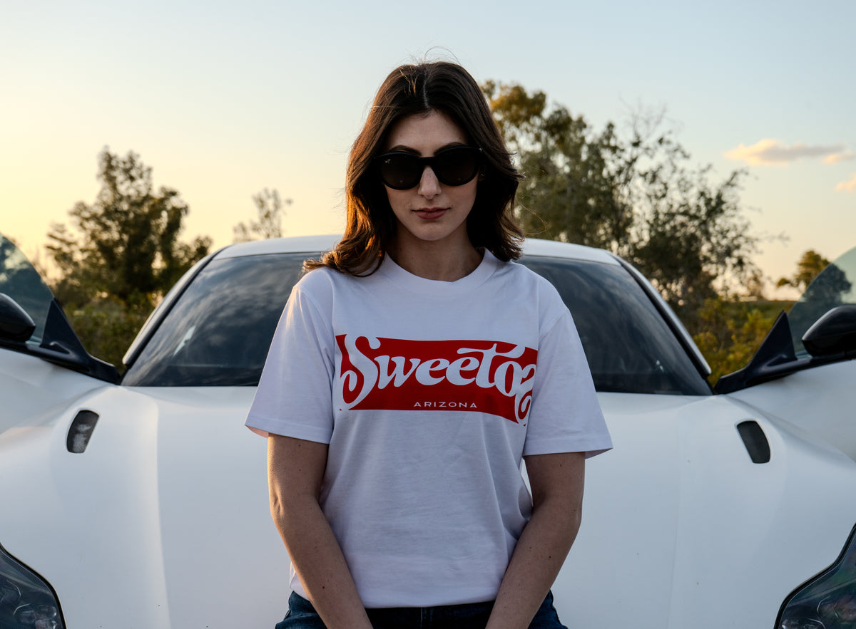 Sweet O’z Crate Tee White & Red | SweetOz